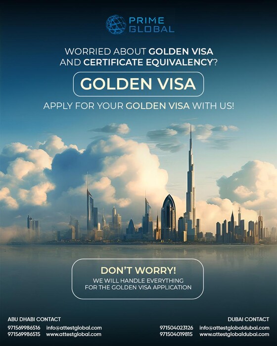 Best Equivalency Certificate & Golden Visa Services in UAE – Prime ...