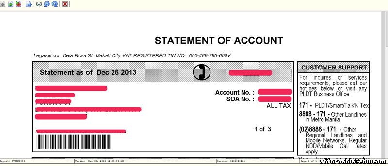 How to Print PLDT Billing Statement Online - Business 29558